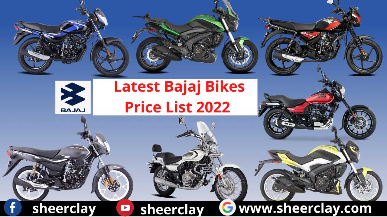 Bajaj Bikes Price List: Price List of all bikes of bike manufacturer ...